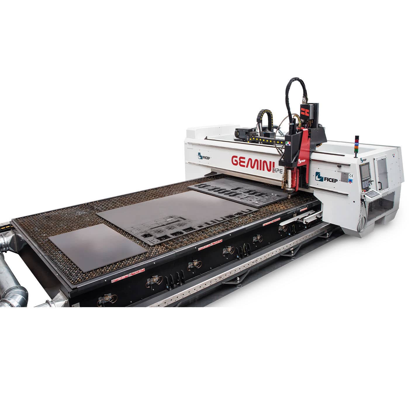 Laser cutting machine - GEMINI - FICEP - oxy-fuel / plasma / for steel