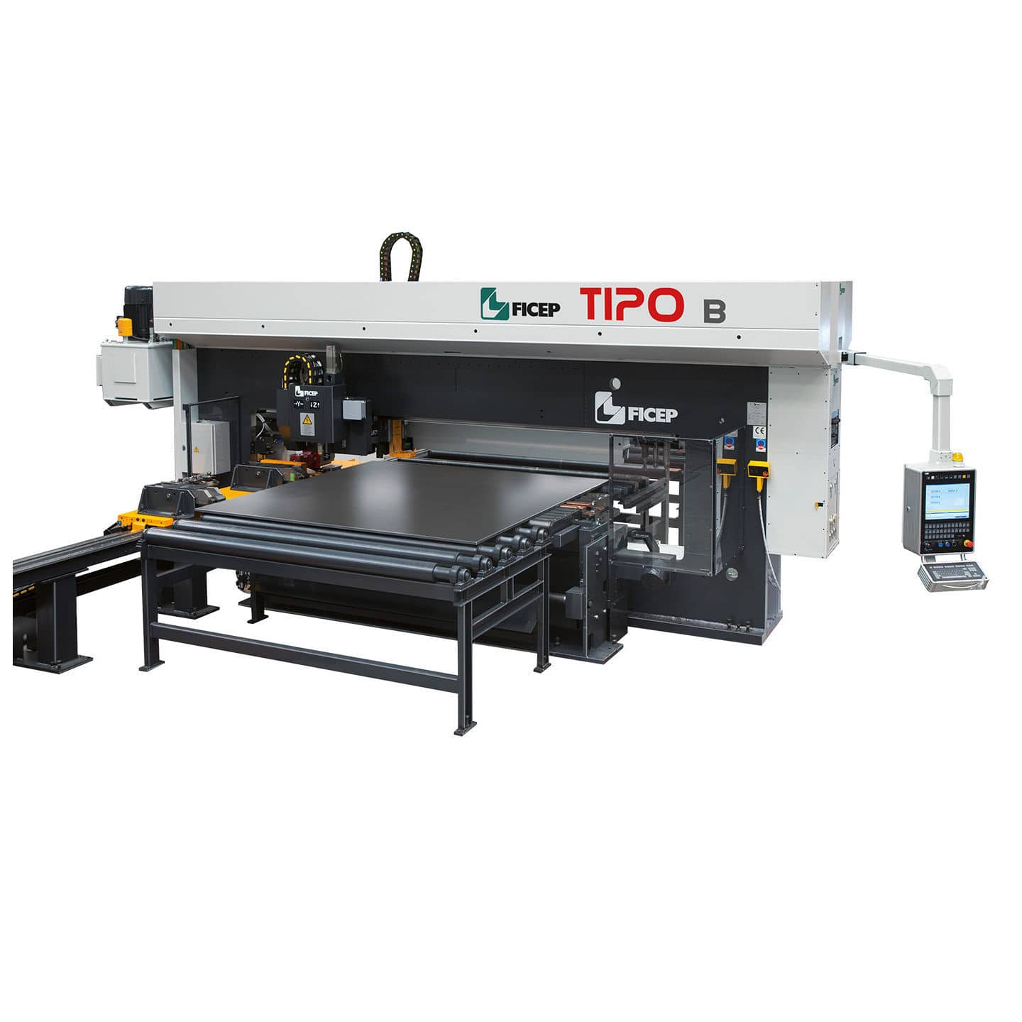 CNC punching machine - TIPO B series - FICEP - hydraulic / sheet metal ...