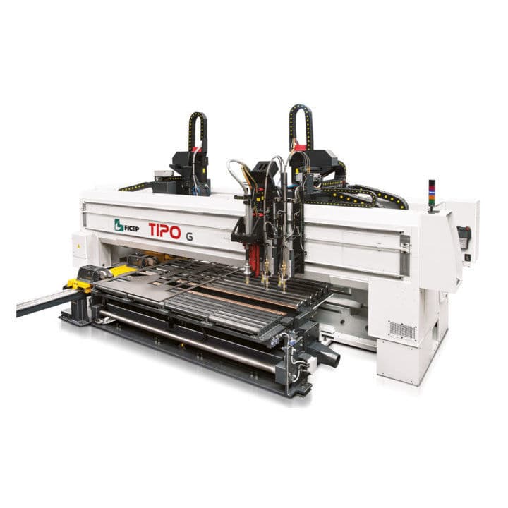 Oxy-fuel cutting machine - TIPO G - FICEP - plasma / for steel / sheet