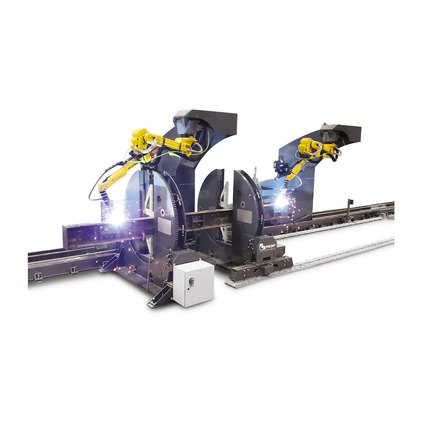 Articulated robot - SABRE - FICEP - 6-axis / for welding / loading