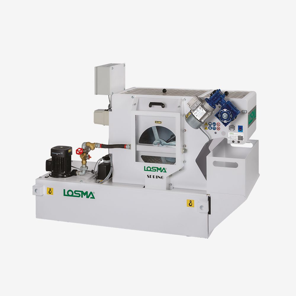 Drum filtration system - Spring - LOSMA - oil / self-cleaning / compact