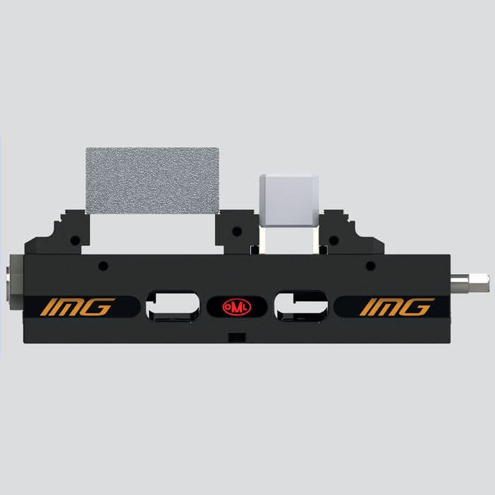 Machine tool vise - IMG series - OML - manual / screw / double