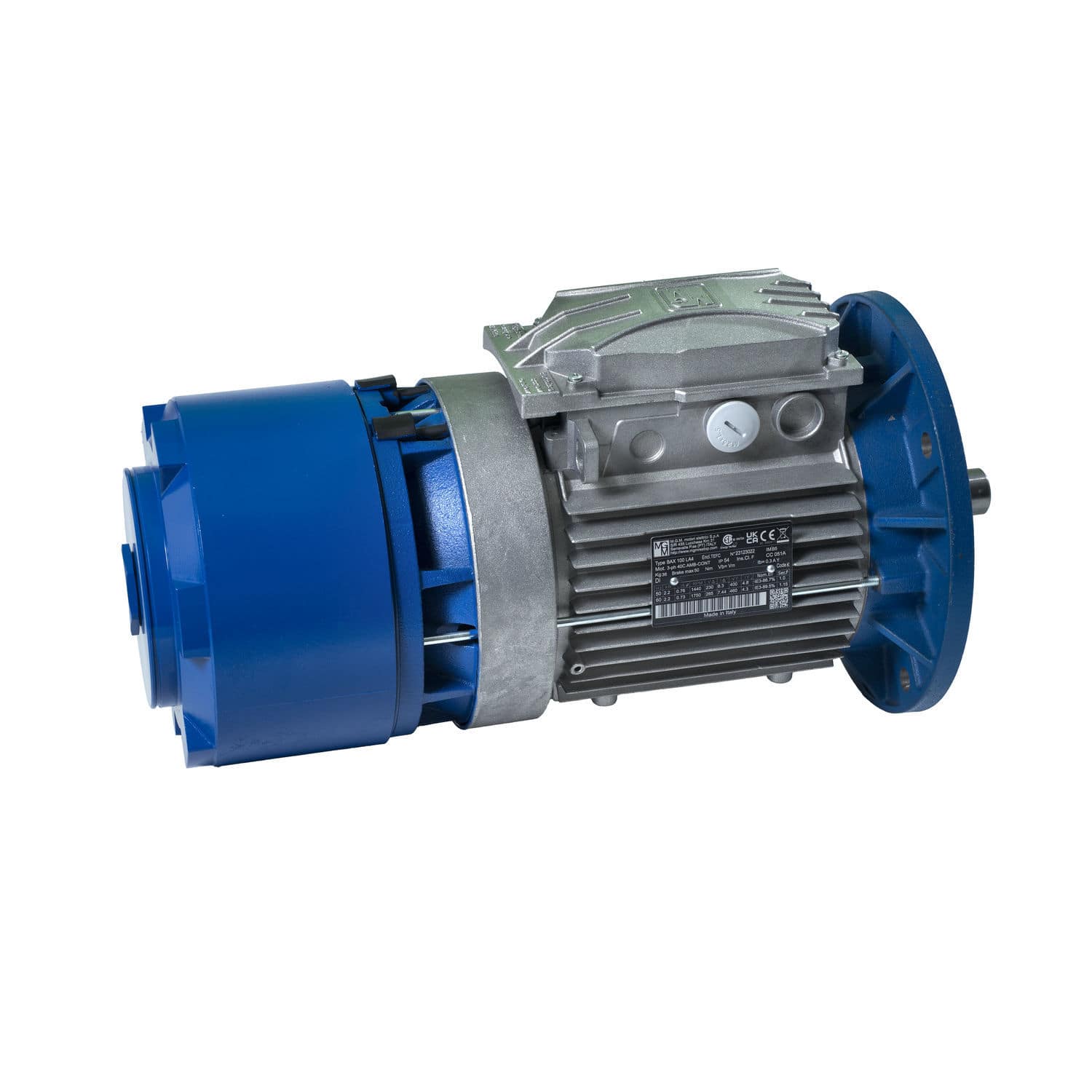 Asynchronous brake motor - BAH-BAHX series - M.G.M. Motori Elettrici S ...