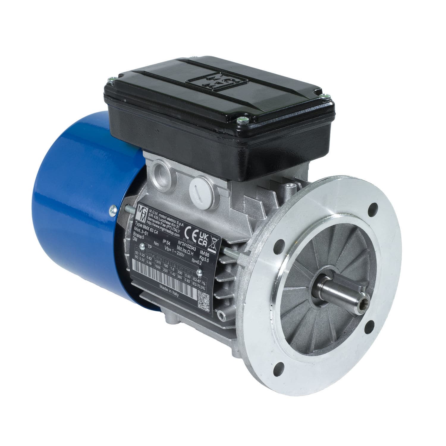 Asynchronous brake motor - BM-BMX series - M.G.M. Motori Elettrici S.p ...