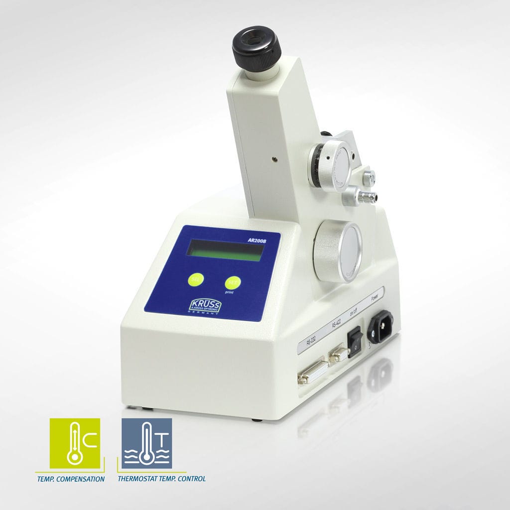 Digital refractometer - AR2008 - A. KRÜSS Optronic GmbH - dual-scale / Brix scale / Abbe