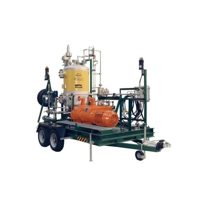 Oil dispensing system - Bran+Luebbe - gas / for injection molding machines