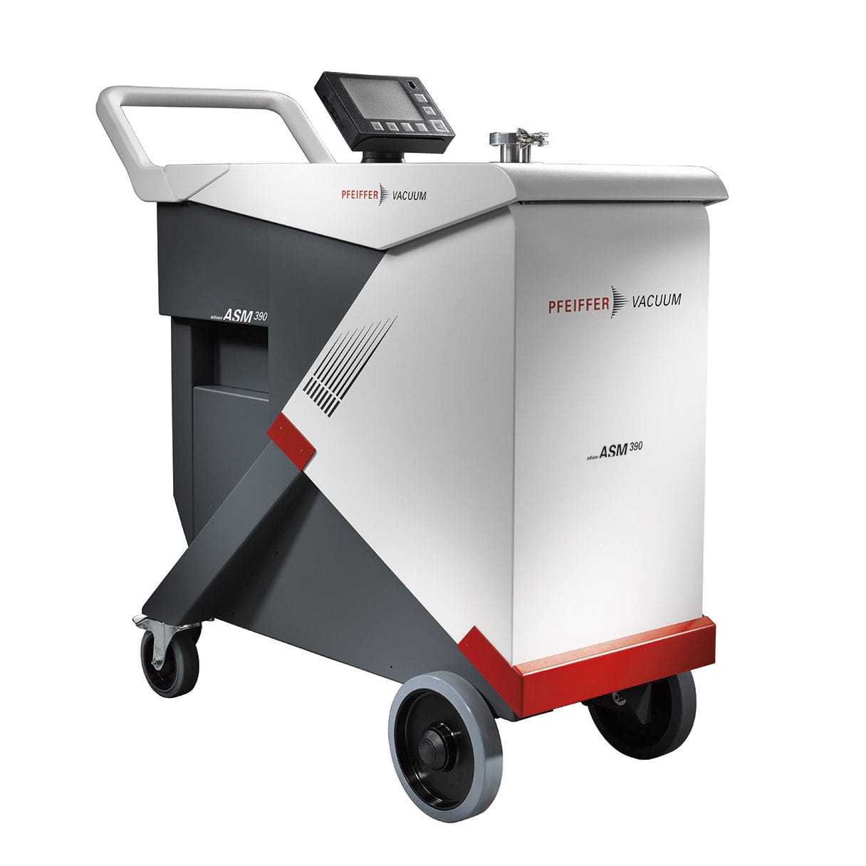 Helium Leak Detector ASM 390 Pfeiffer Vacuum Roller With Helium Leak Detector ASM 390 Pfeiffer Vacuum Roller With