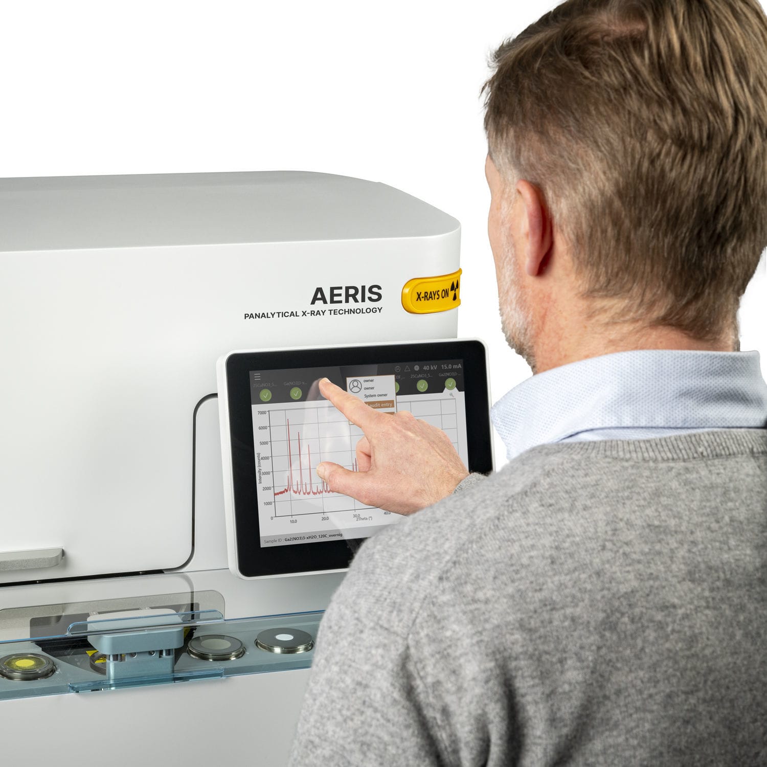 X-ray diffractometer - Aeris - Malvern Panalytical - laboratory