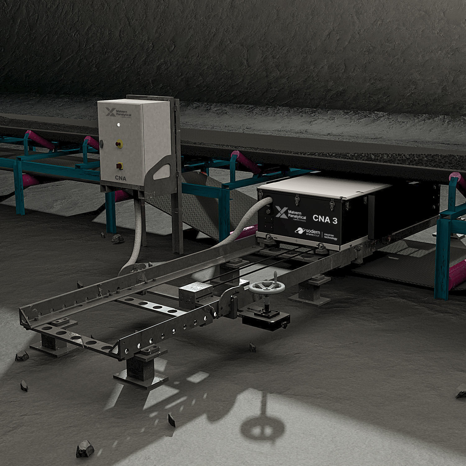 Cross-belt analyzer - CNA³ - Malvern Panalytical - coal / iron / copper