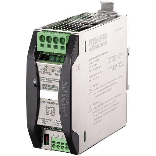 DIN rail-mounted DC power supply buffer module - EMPARRO CAP series ...