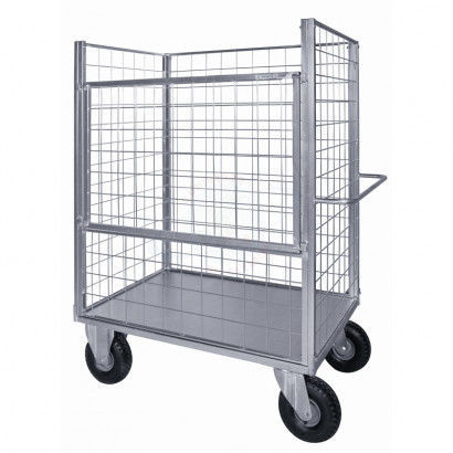 Storage cart - 078A - CARMECCANICA - metal / platform / wire mesh platform