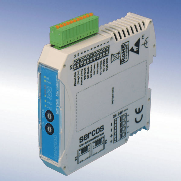 Communication gateway - Sercos III - Cannon-Automata - CAN / slave