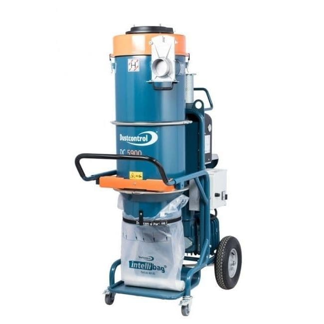 Industrial dust extractor - DC 5900 a/c 4kW PTFE - Dustcontrol AB - dry / three-phase / mobile