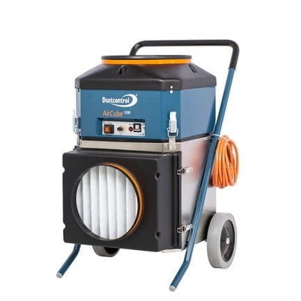 Mobile air purifier - DC AirCube 1200 - Dustcontrol AB - filter / HEPA filter / for industrial ...
