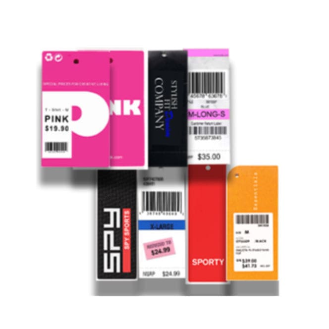 Thermal transfer tag - SATO Asia Pacific - printed