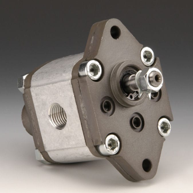 Hydraulic gear pump - HK 0P ABBA - HANSA FLEX AG - hydraulically-operated / aluminum / standard
