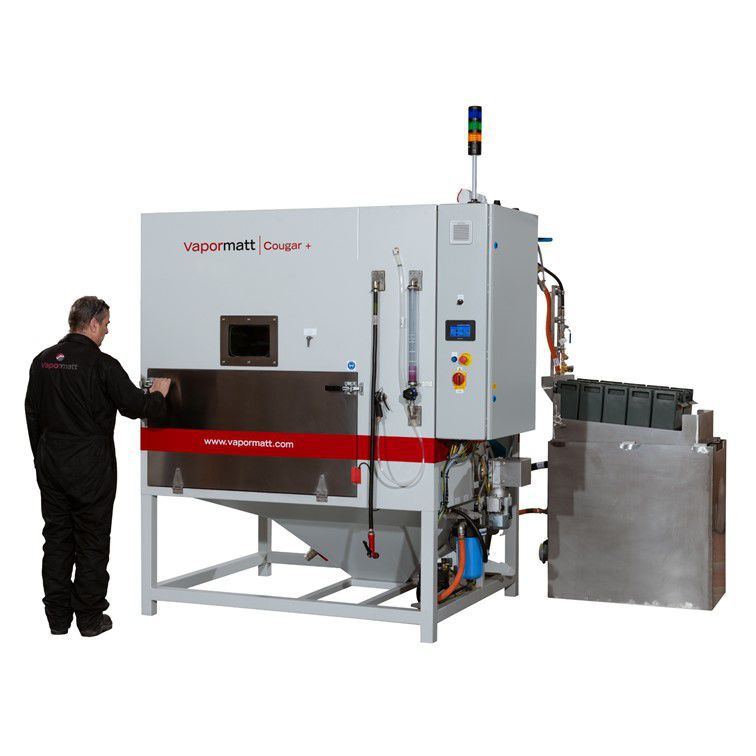 Wet blast cabinet - Cougar + - Vapormatt - automatic / rugged / with ...