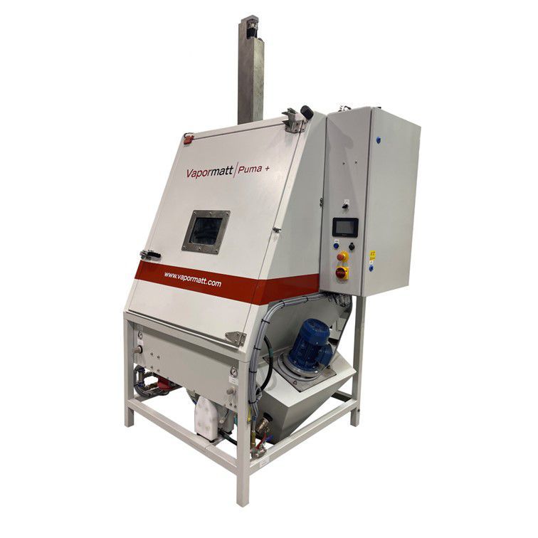 Wet blast cabinet - Puma vertical - Vapormatt - automatic / rugged ...