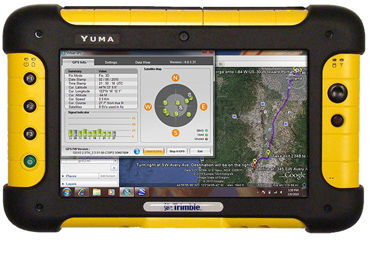 Windows 7 tablet - Yuma® - Trimble MCS - PC / 7" / Intel® Atom