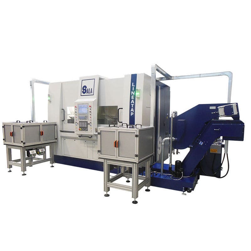 CNC lathe - LINEATAP - SALA s.r.l. - vertical / multi-spindle / for metal