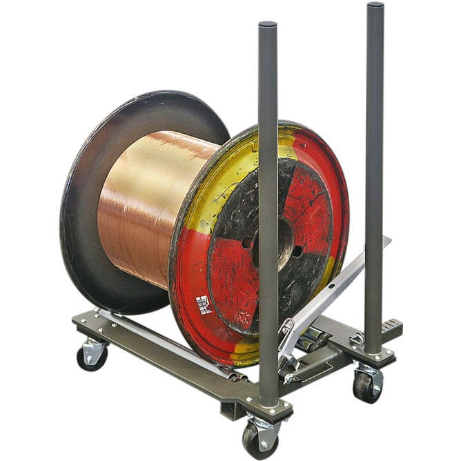 Cable support - MH-355/760 M - mobac - load / adjustable / flange