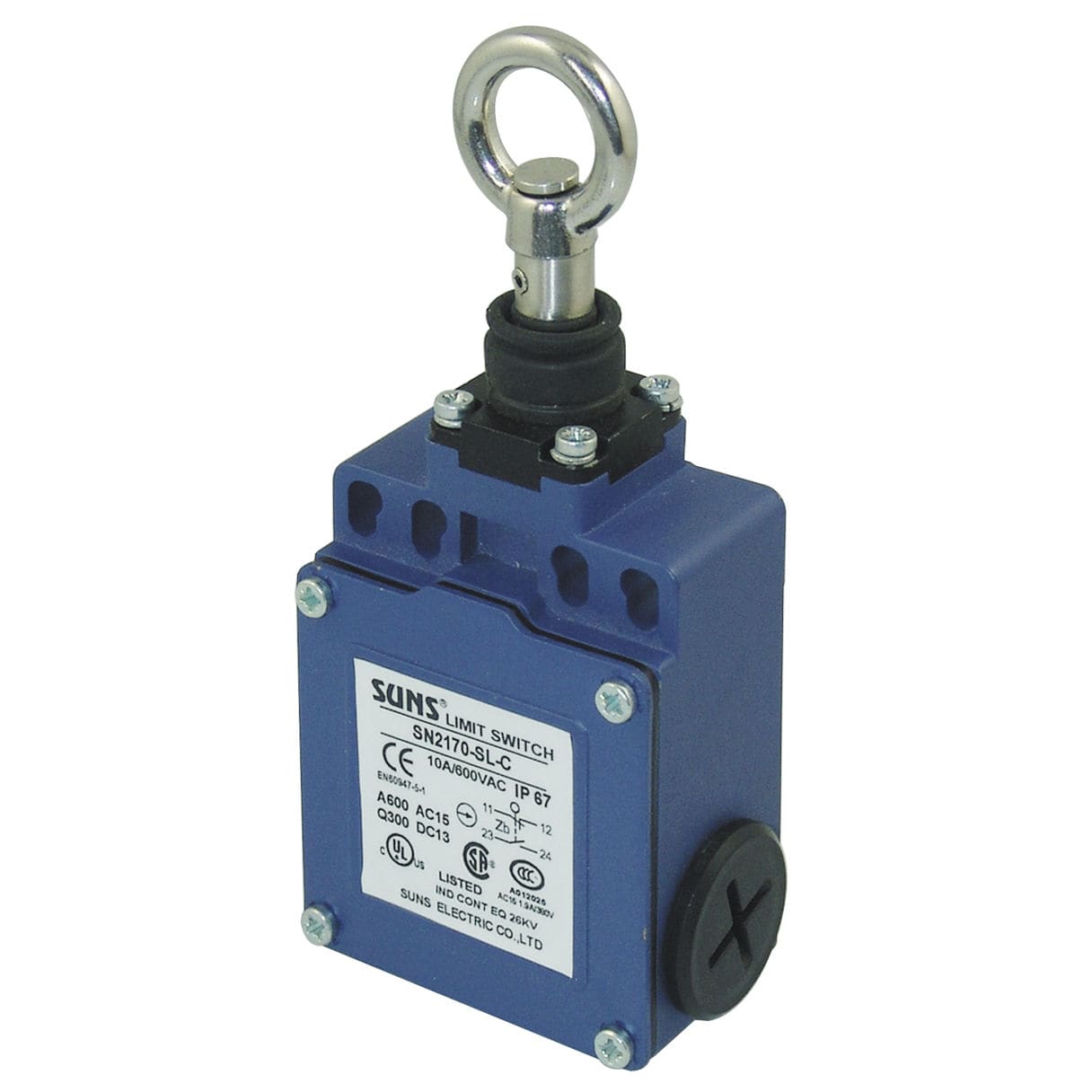 Coded safety switch - SN2170 - SUNS - cable-pull / single-pole / with ...