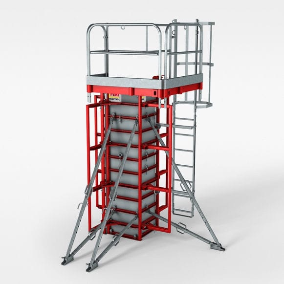 Column formwork - QUATTRO - PERI