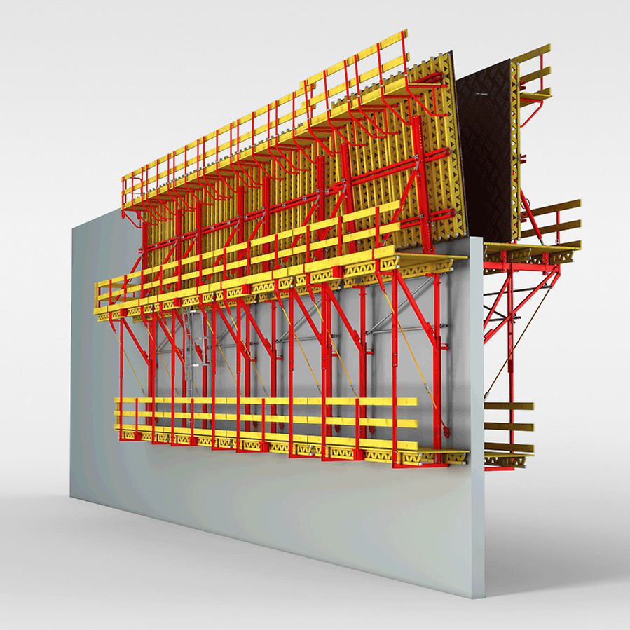 Mast climbing work platform - CB series - PERI
