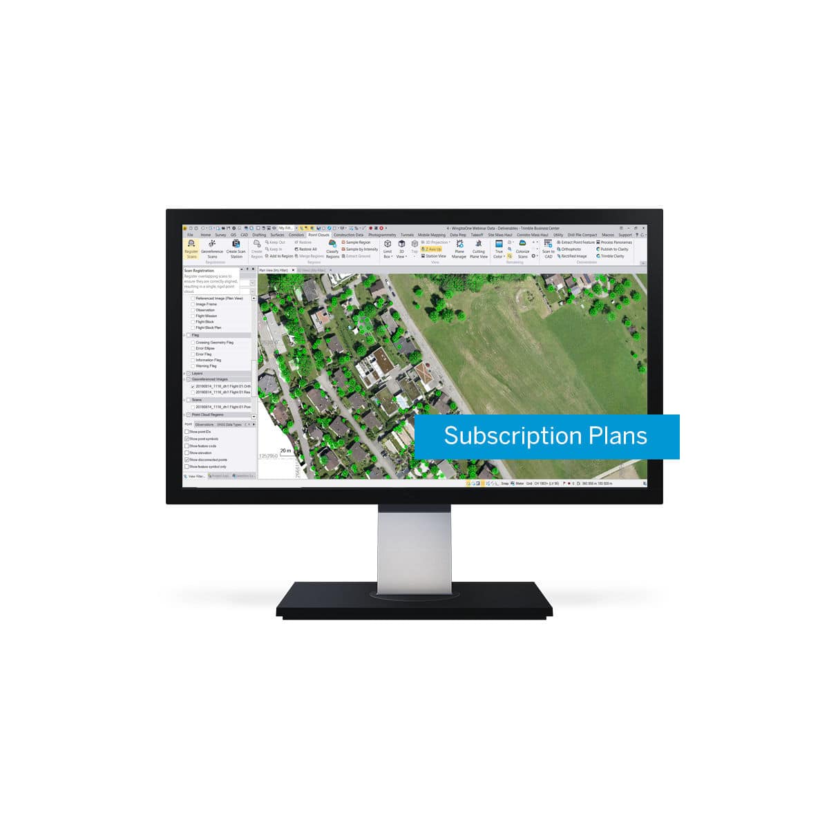 CAD software - Trimble - process / surveying / office