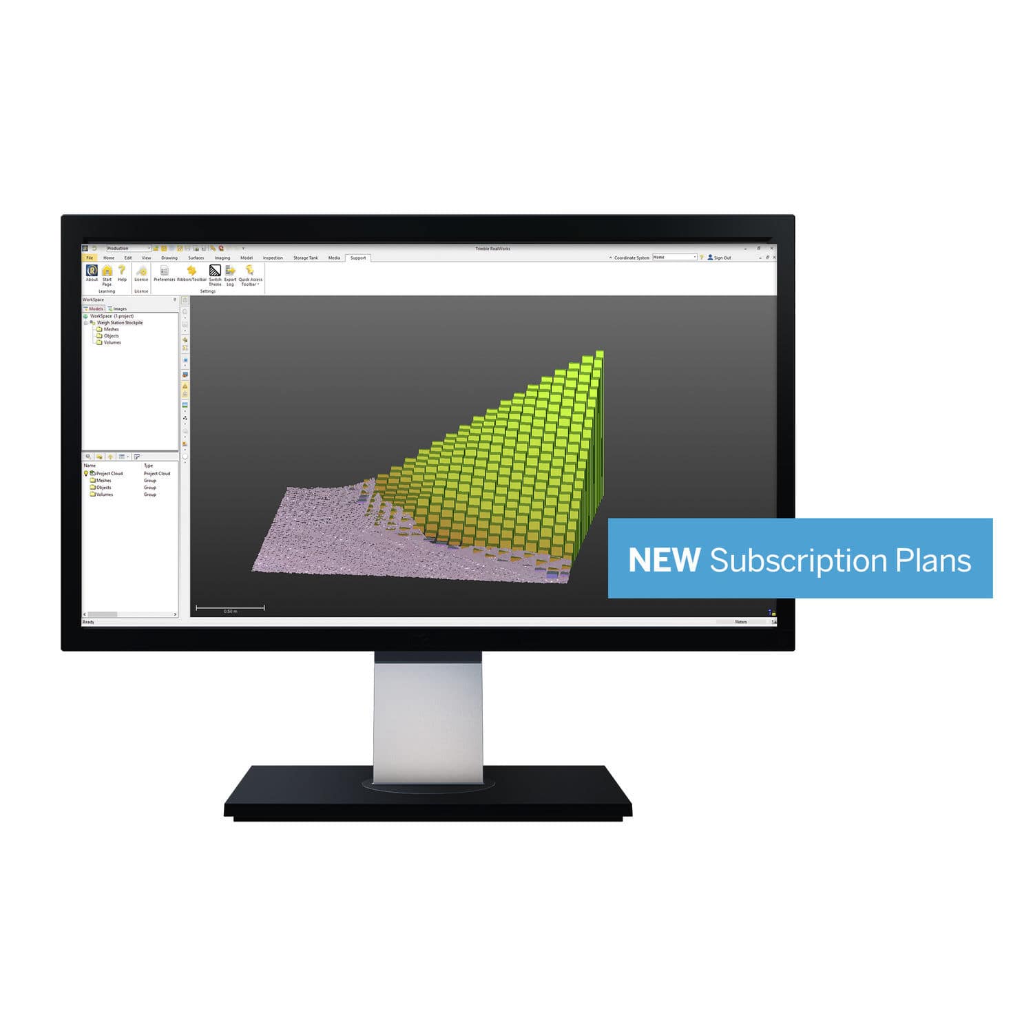 Analysis software - RealWorks - Trimble - modeling / CAD / imaging