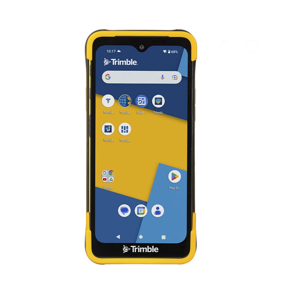 5G industrial smartphone - TDC6 - Trimble - 6.3" / IP67 / for surveying