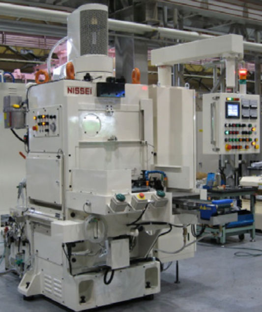 Workpiece grinding machine - V-4PN - Nissei Industry Corporation ...