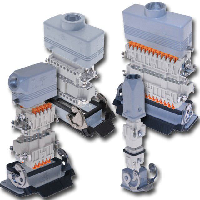 Rf Connector Mqls 16io25 Mencom Corporation Rectangular Female Male