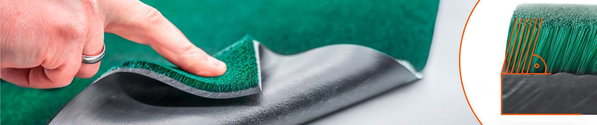 Brush conveyor belt - Mink Slide-Brush® - August Mink GmbH & Co. KG ...