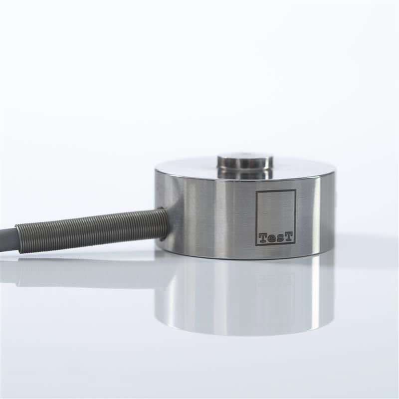 Compression force transducer - 305 - TesT GmbH - button type ...