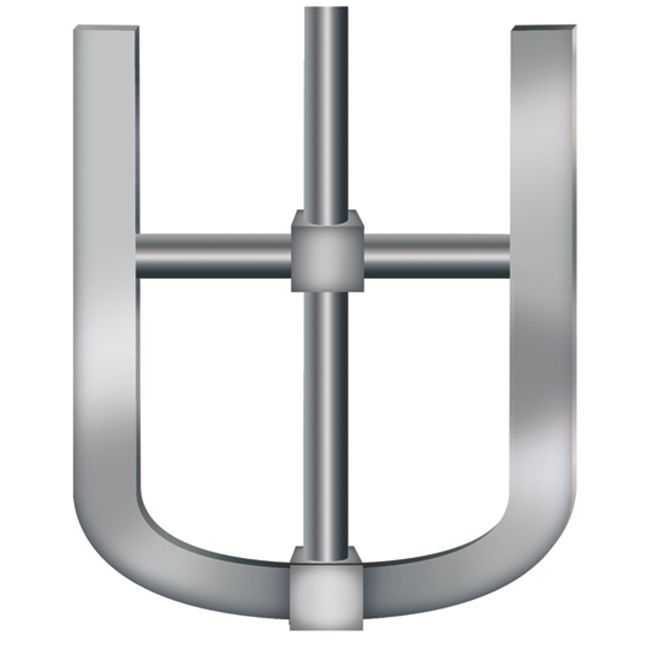 Anchor type impeller - NOV Inc. - for agitators / radial-flow