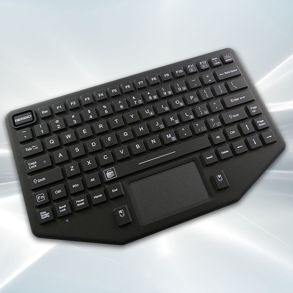 Panel-mount keyboard - InduBoard 253 - NICONIX - with mechanical keys ...