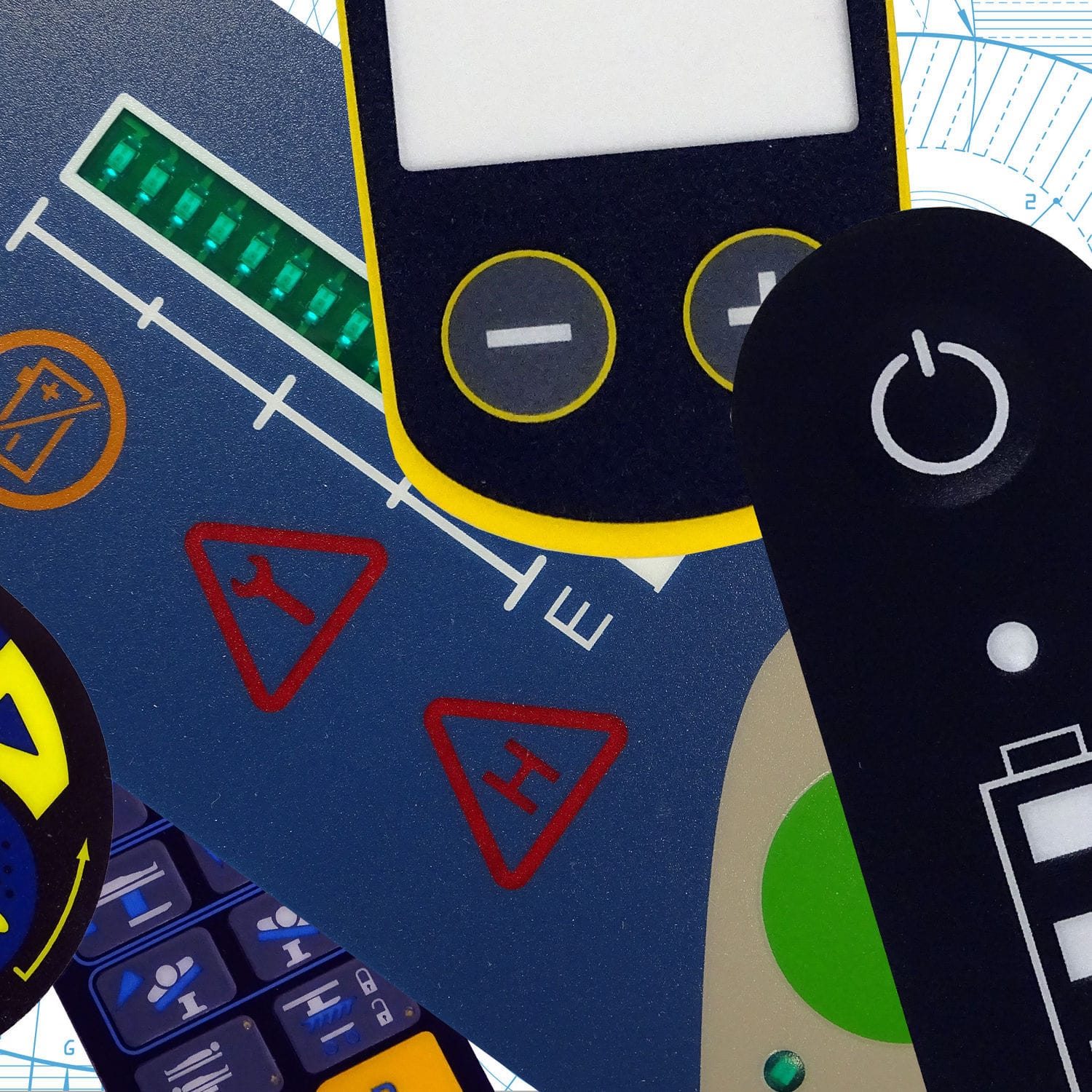 Chemical-resistant graphic overlay for keyboards - NICONIX