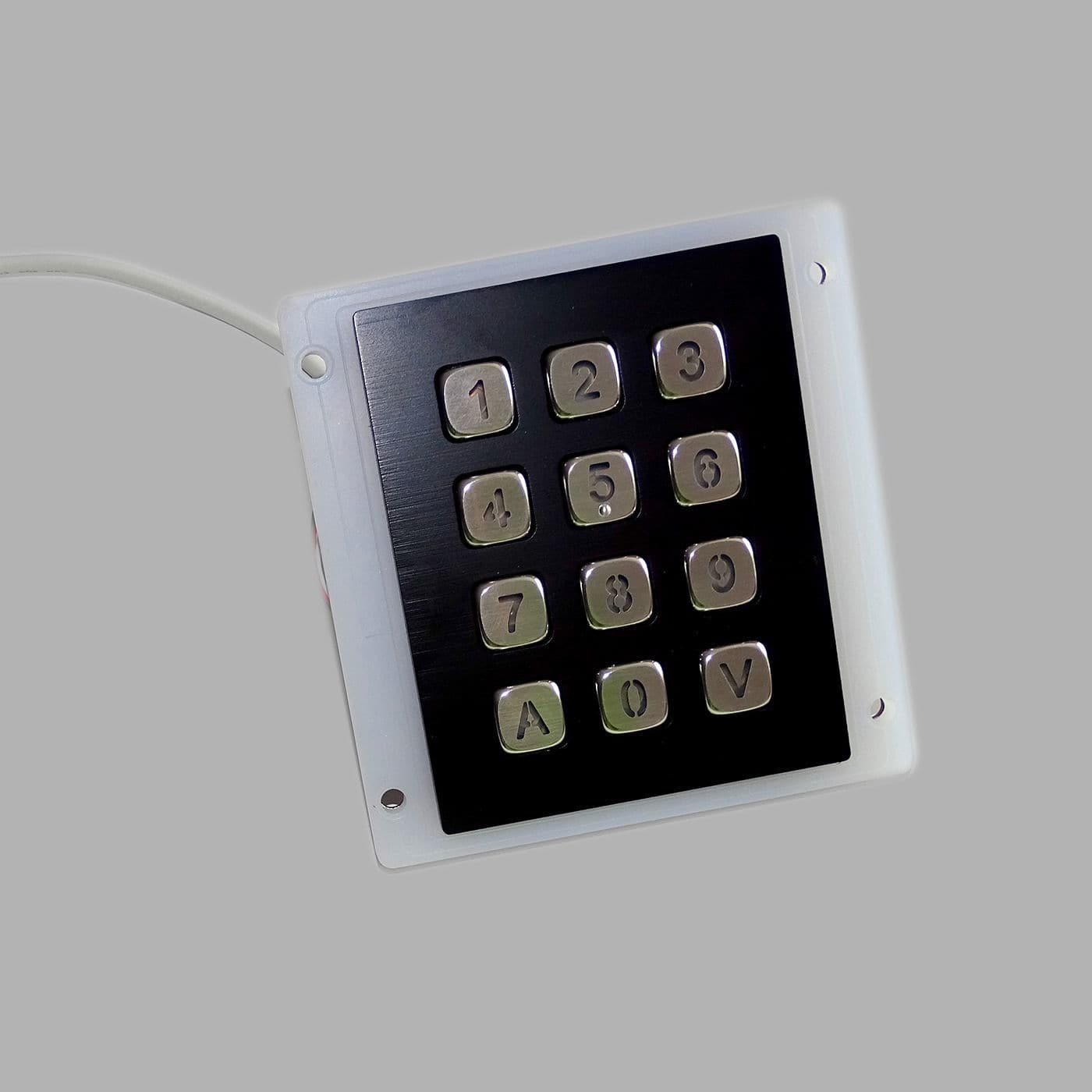 12-key keypad - NICONIX - benchtop / stainless steel / USB