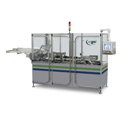 Horizontal cartoner - RCS - MGS Machine Corporation - top-loading ...