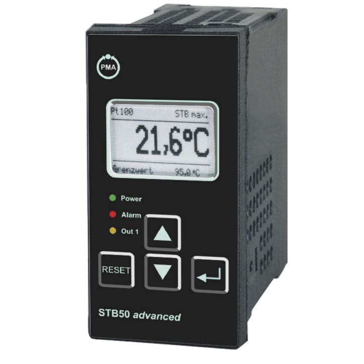 Safety temperature limiter - STB 50 - West Control Solutions - with LCD ...