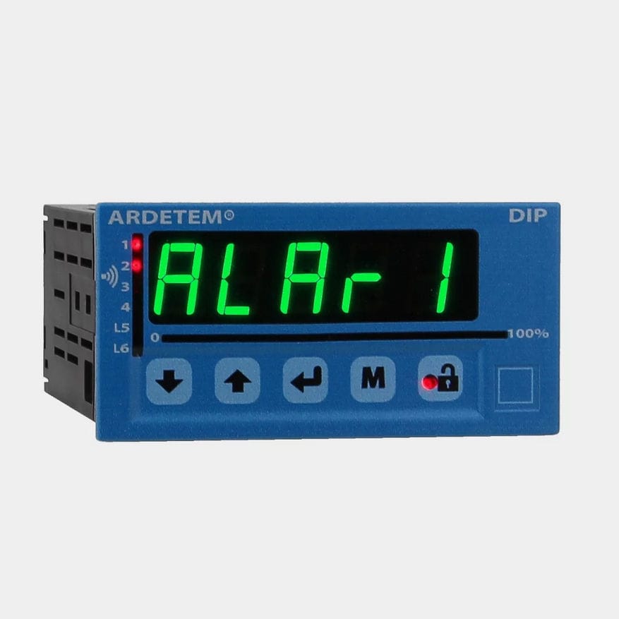 Temperature panel meter - DIP1401 - ARDETEM SFERE - universal / time ...