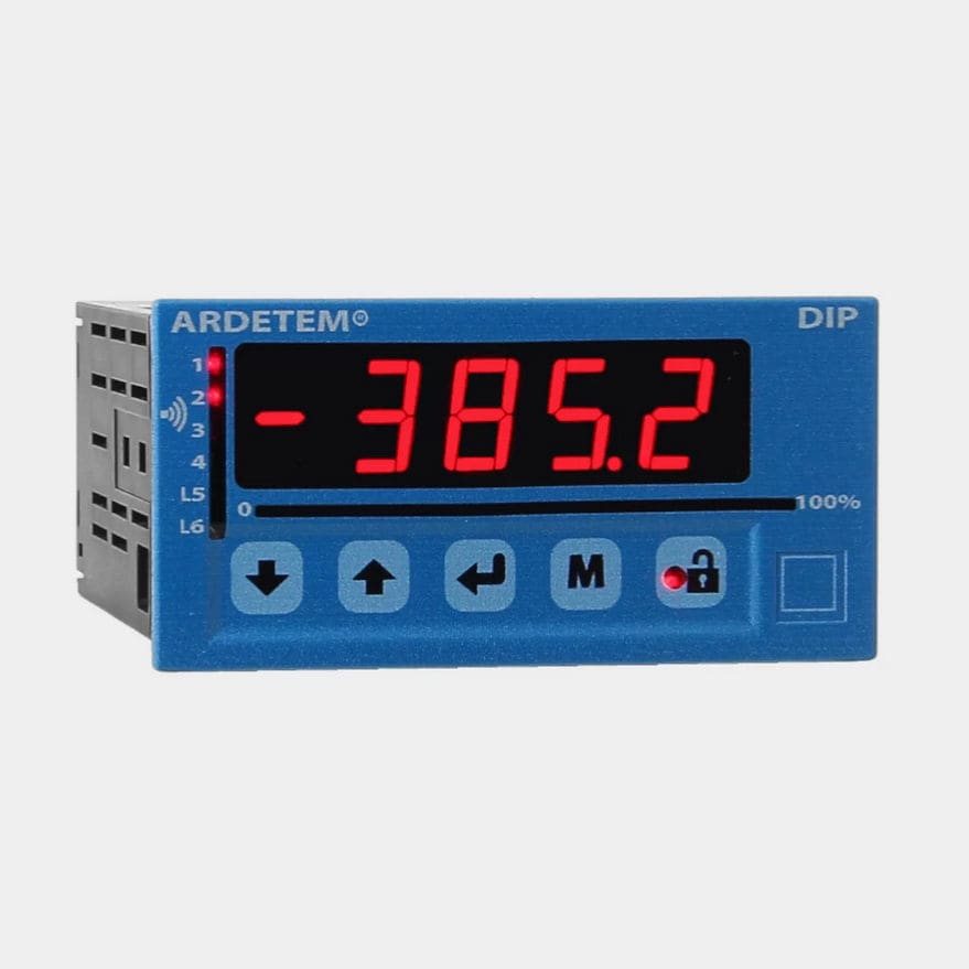 Time panel meter - DIP1420 - ARDETEM SFERE - digital / 4-digit / panel ...