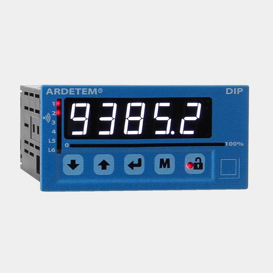 Process panel meter - DIP1500 - ARDETEM SFERE - universal / time / digital