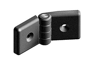 Edge-mounted hinge - max. 280 N - FATH GmbH - plastic / screw-in / 180°