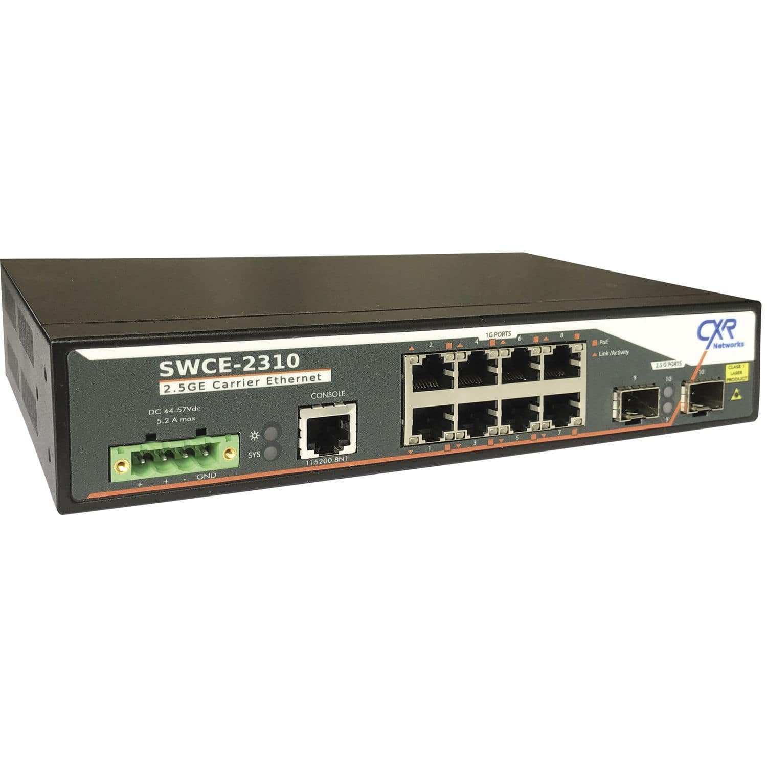 Managed switch - SWCE-2310 - CXR Networks - 10 ports / 10/100BaseT(X ...