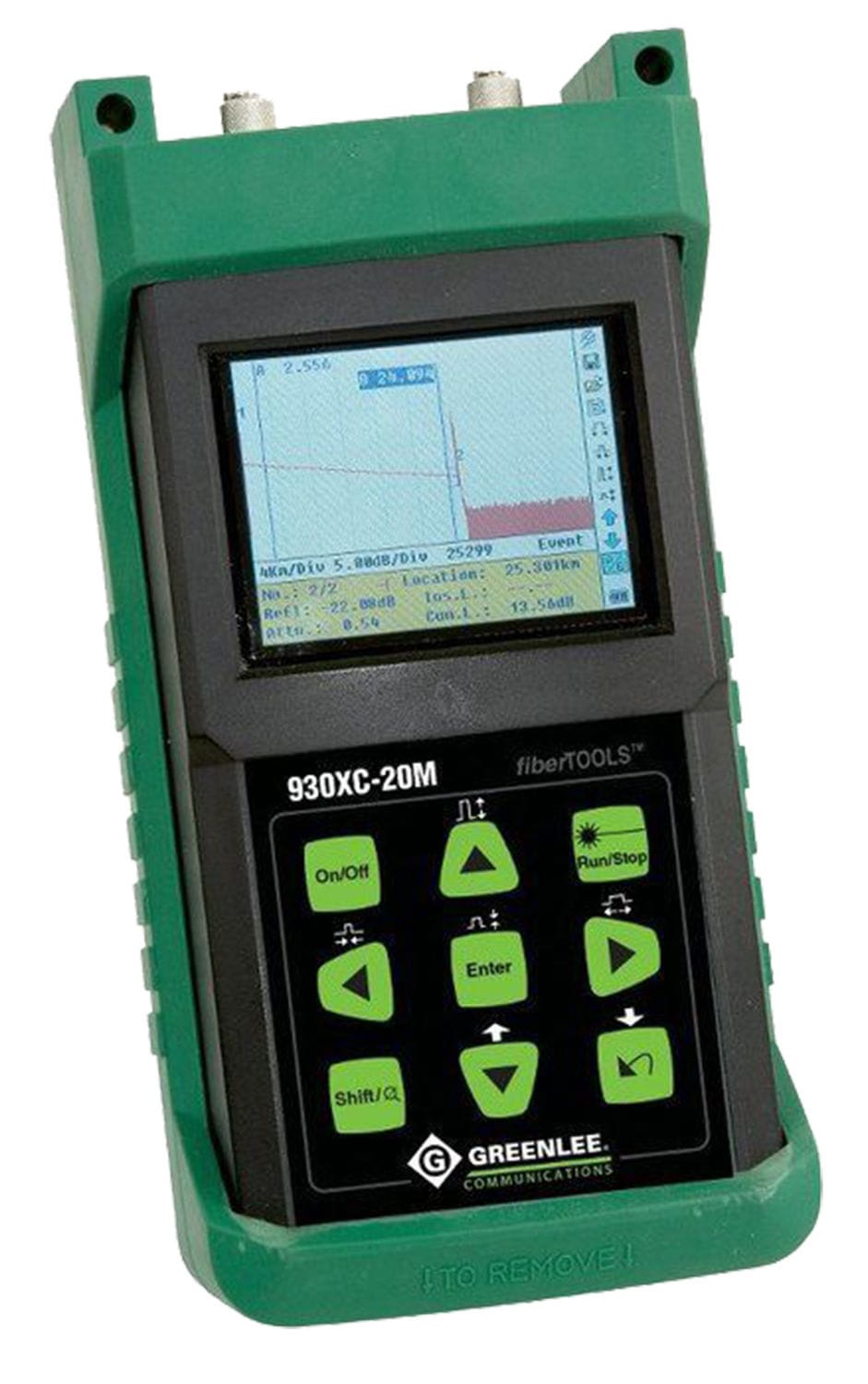 Portable reflectometer - OTDR 930XC - CXR Networks - time-domain / optical