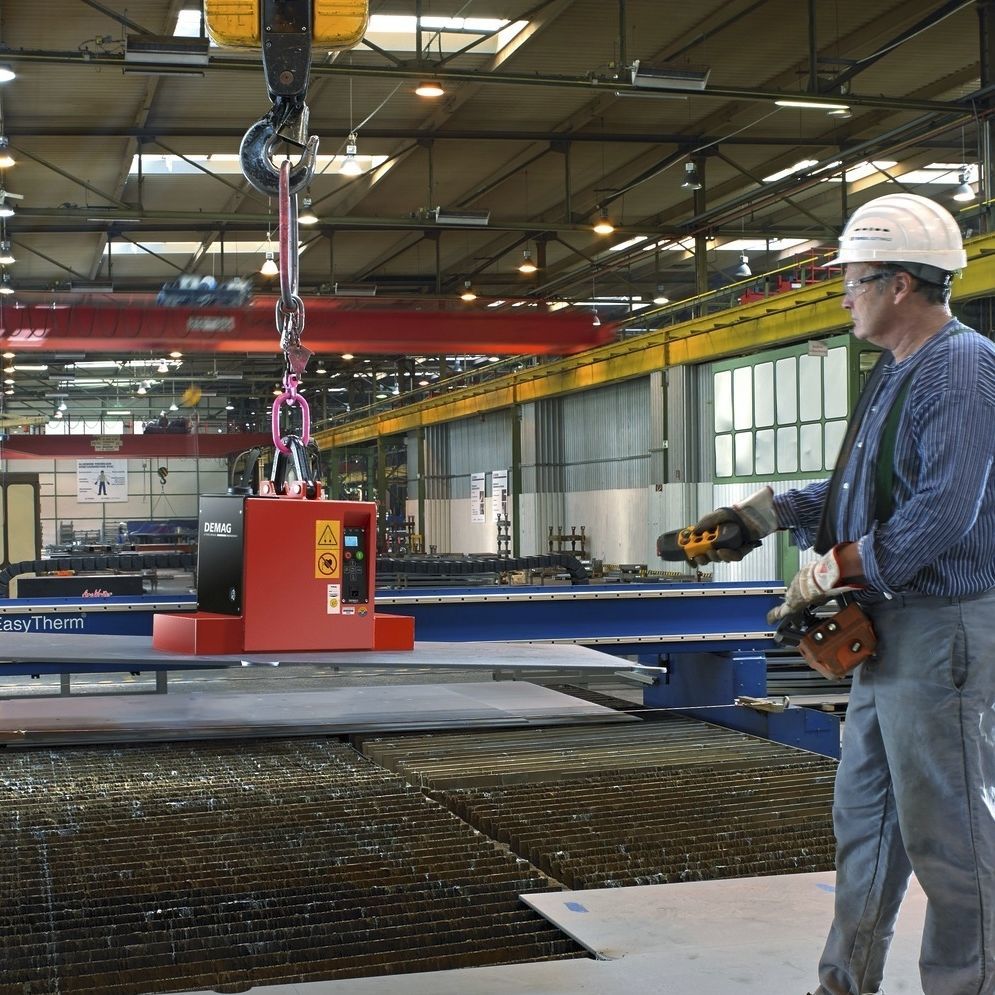 Manually switched permanent lifting magnet - DBM - Demag Cranes ...