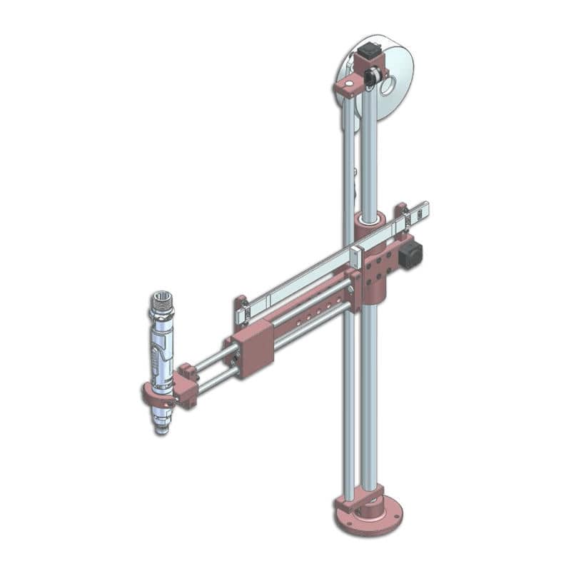 Vertical positioning torque arm - BA...PC - DOGA - torque / linear