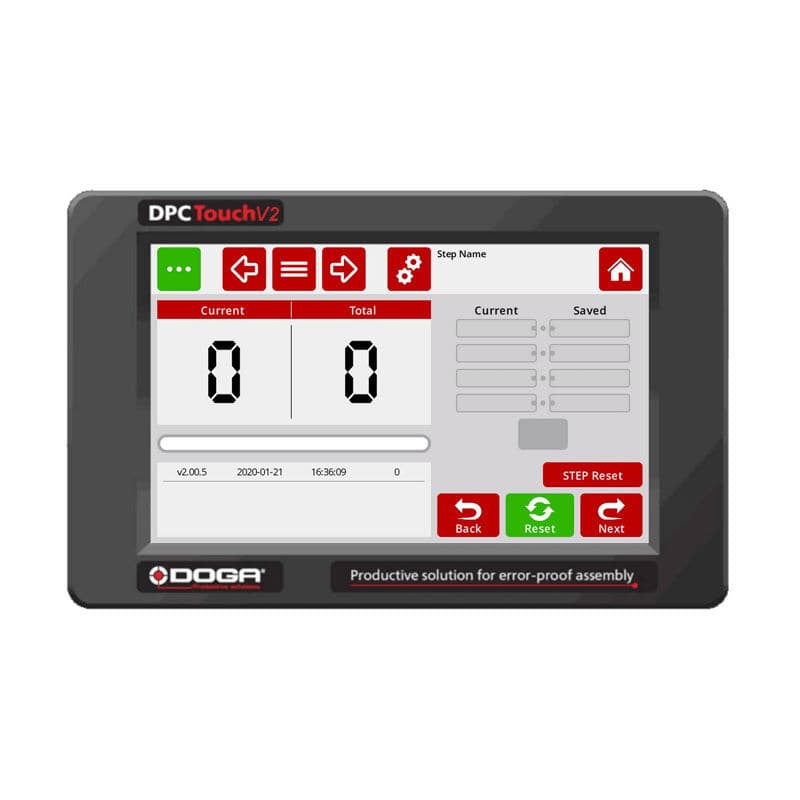 Monitoring HMI terminal - DPC Touch - DOGA - with touch screen / wall ...